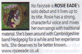 Rosie Eade - Folk Pixie - Reviews